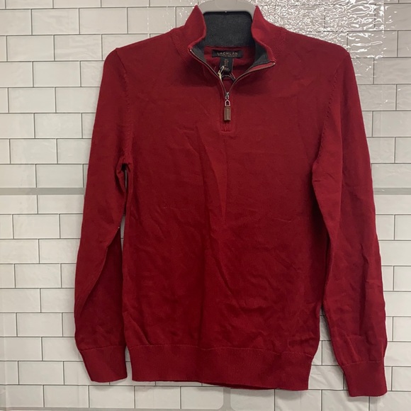 Sweaters | Lachlan British Inspired Mens Zipper Sweater S | Poshmark